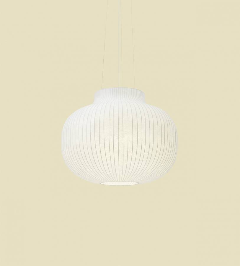 Muuto Strand Pendant Lamp Closed Ø 60 cm White, Hvit Taklampe fra Muuto ...